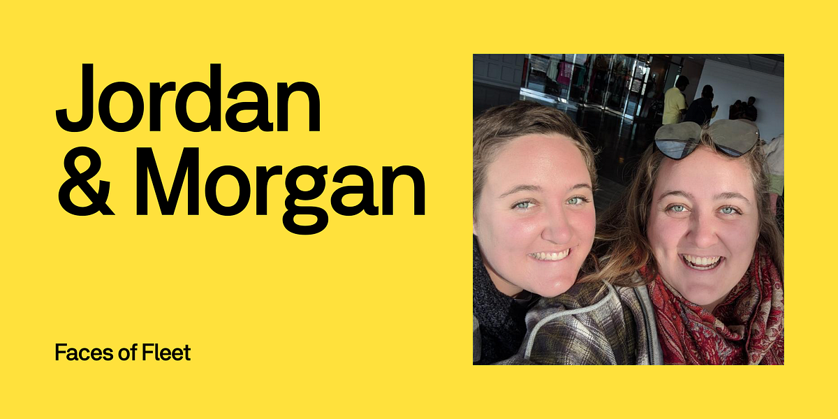 Faces of Fleet — Meet Jordan and Morgan | by Postmates | Postmates | Medium