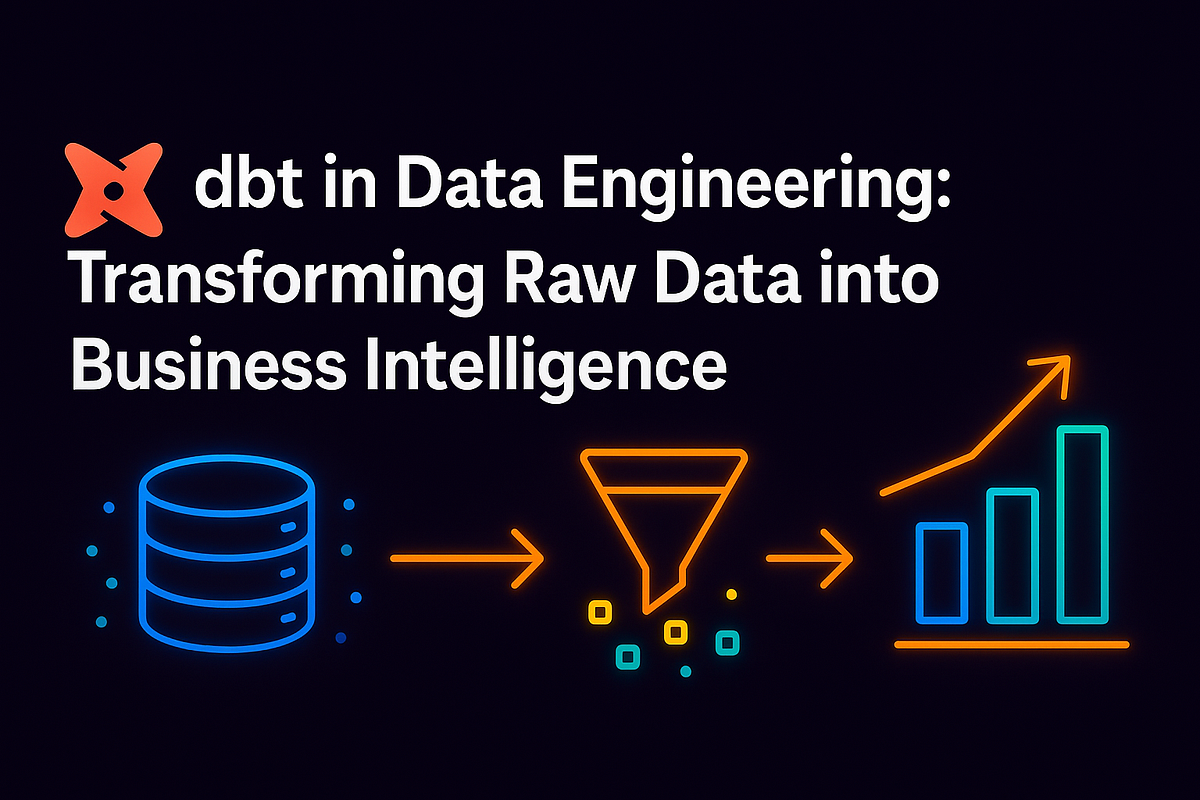 dbt in Data Engineering: Transforming Raw Data into Business Intelligence | by ThamizhElango ...