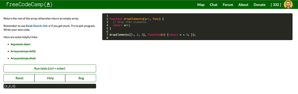 Drop It — freeCodeCamp. The Challenge | by Richard Middleton | Medium