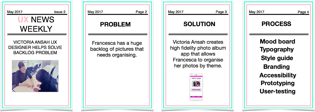 PHOTO ALBUM APPLICATION (VISUAL DESIGN) | by A | Medium