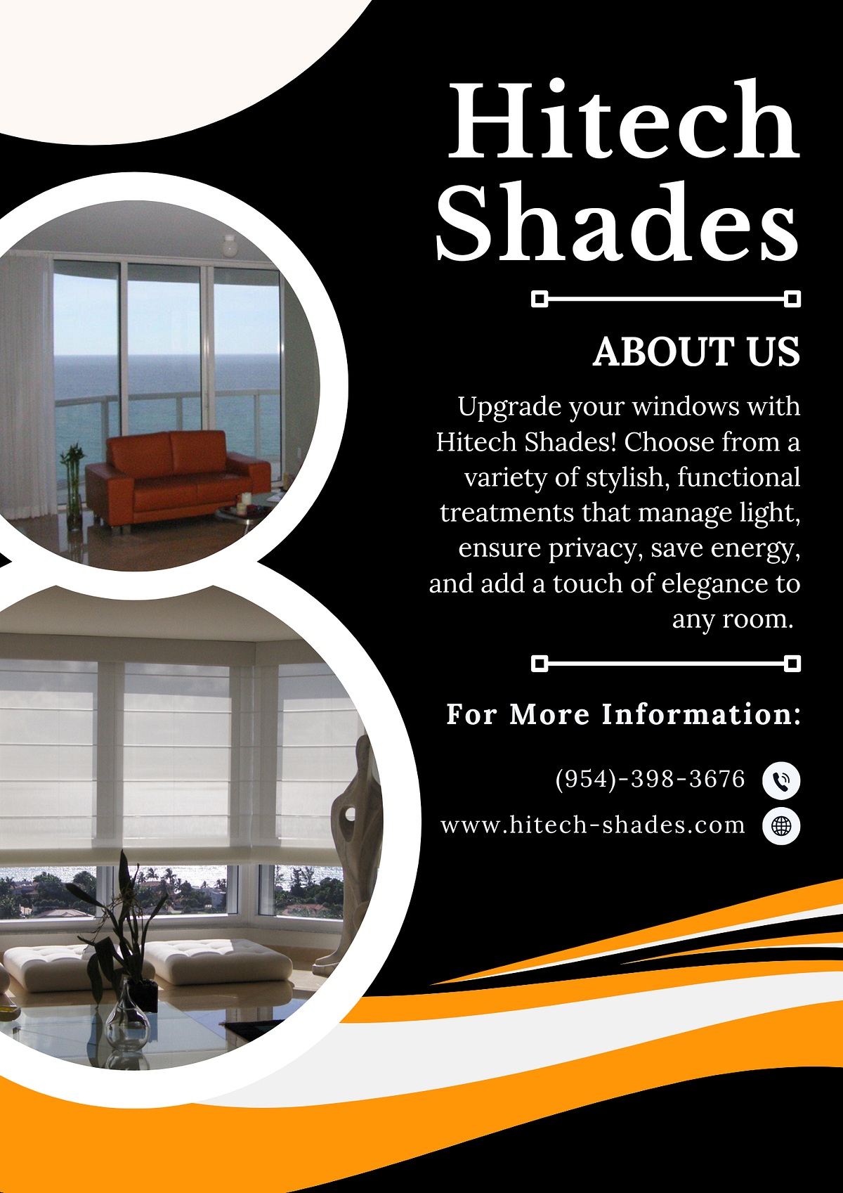 Custom Window Solutions for Every Home & Office — Visit Hitech Shades Today! - Modern Blinds and ...