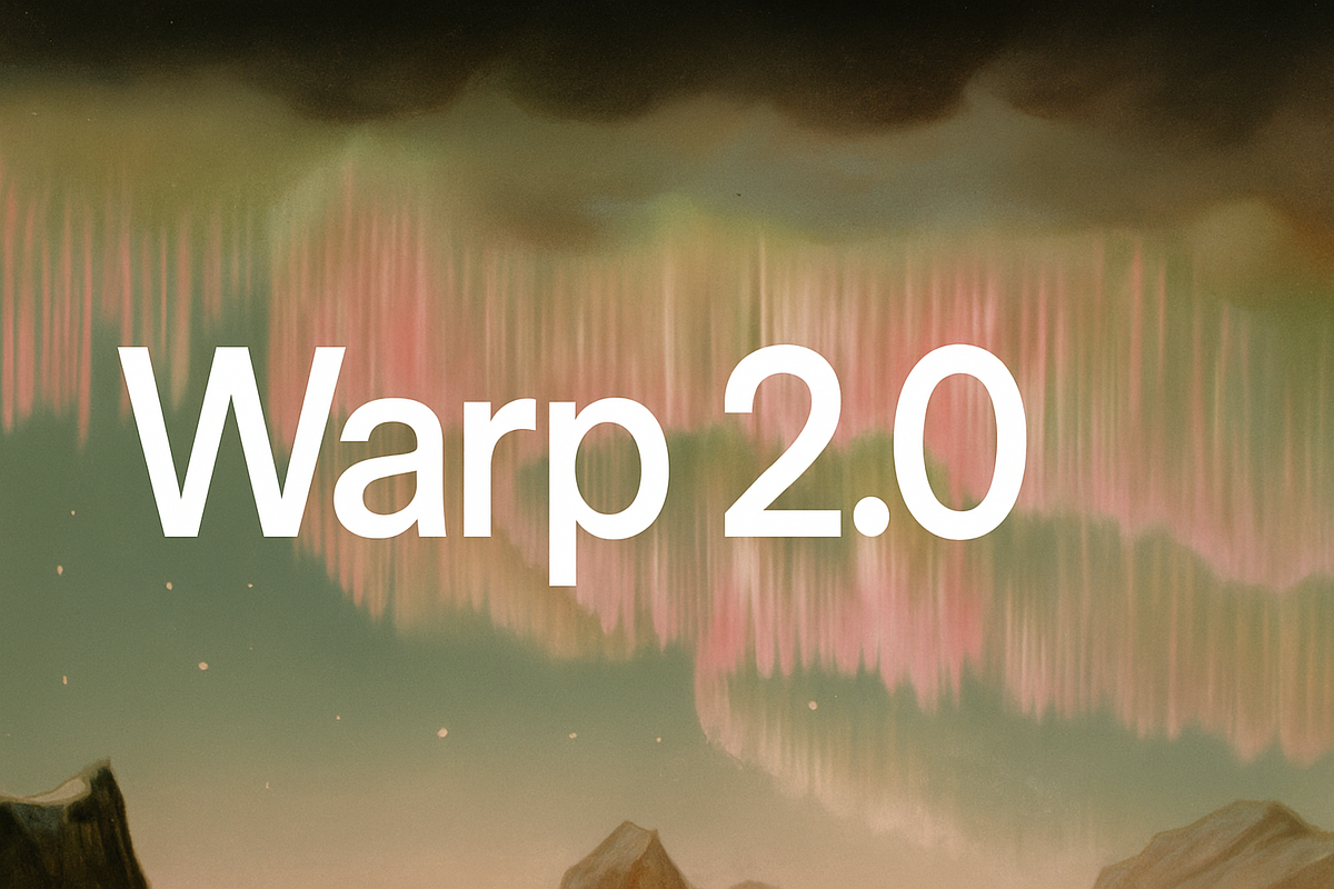 Warp 2.0: AI coding platform for developers using agentic workflows | by Rysysth Insights | Medium
