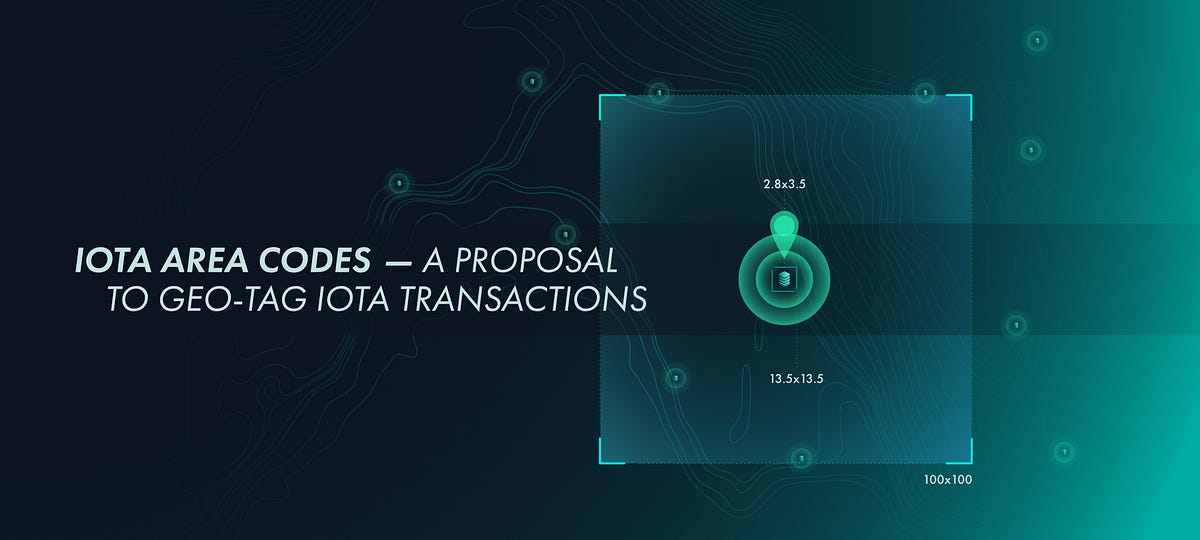 IOTA Area Codes — A proposal to geo-tag IOTA transactions | by lewi | Medium