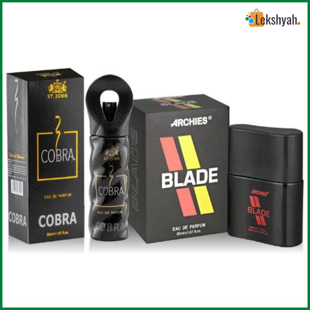 Perfume Duo For Men | Cobra Perfume (50 Ml) Archies Blade Perfume (50 ...