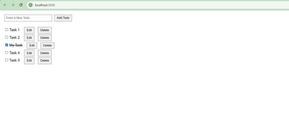 Simple Todo App using Redux Toolkit | by Maitrik Thakkar | Medium
