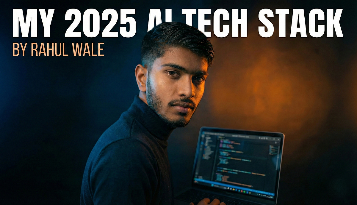 My 2025 AI Tech Stack: The “Solo Developer” Kit | by Rahul Wale | Dec ...