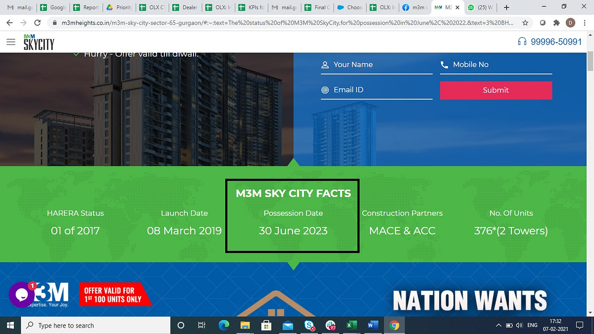 Scam 1 Unrealistic False Timelines To Sell Under Construction Projects By Fraud M3m Medium