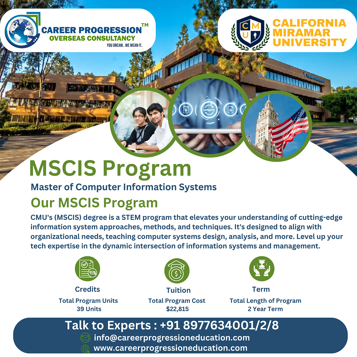 CMU’s Master in Computer Information System (MSCIS) - career ...