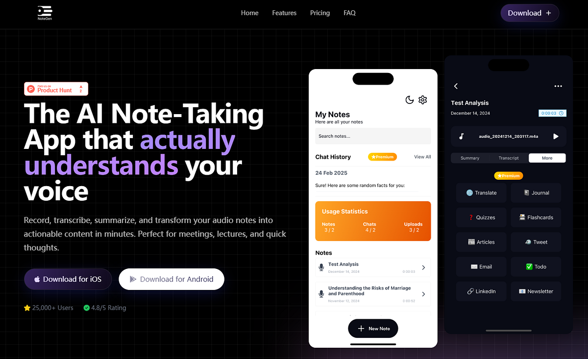 Introducing NoteGen: How This AI Note-Taking App Is Revolutionizing Knowledge Management | by ...