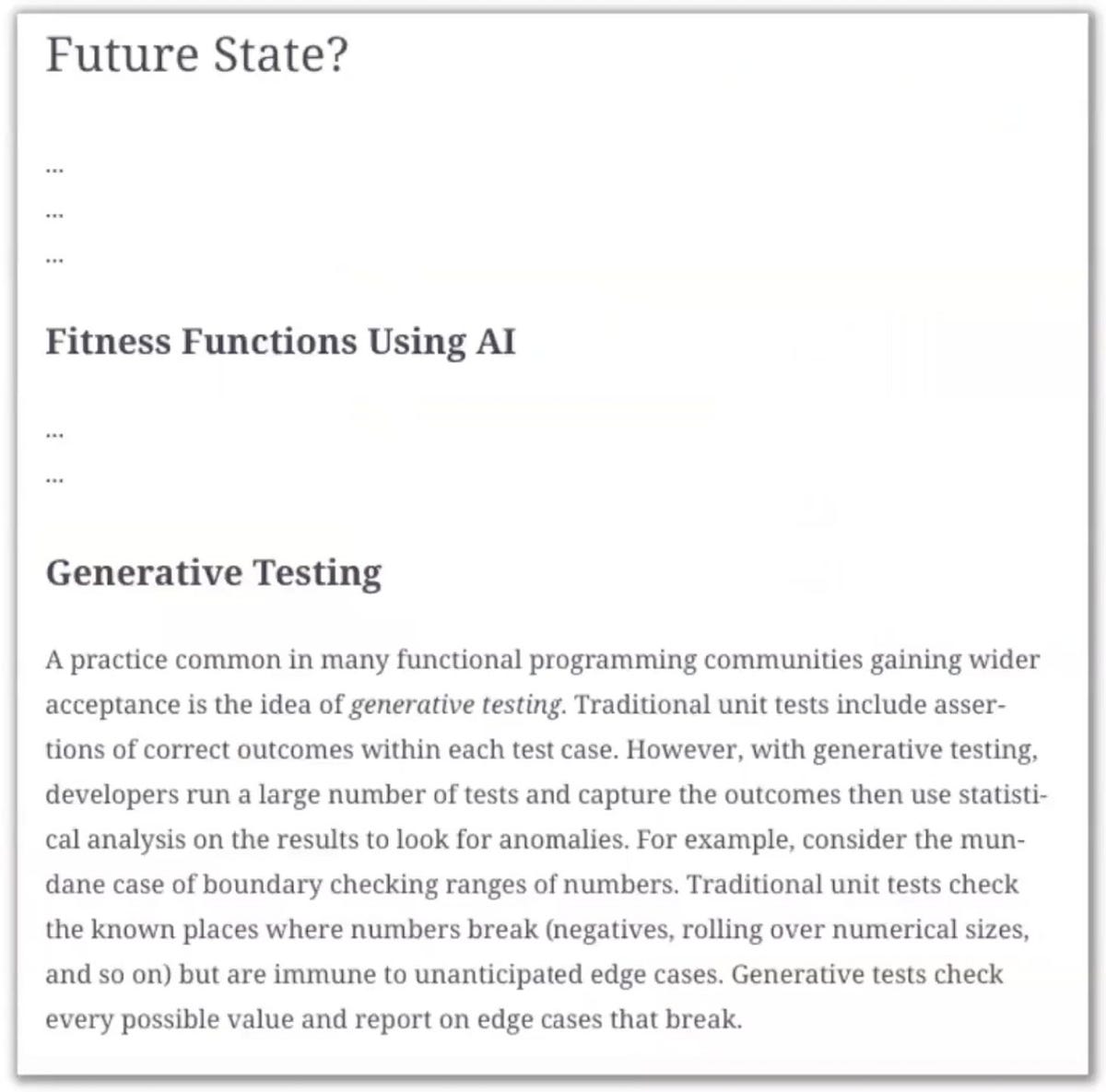 Geleceğin Unit Test’i, Generative Testing. | by Gizem Saruhan | Medium
