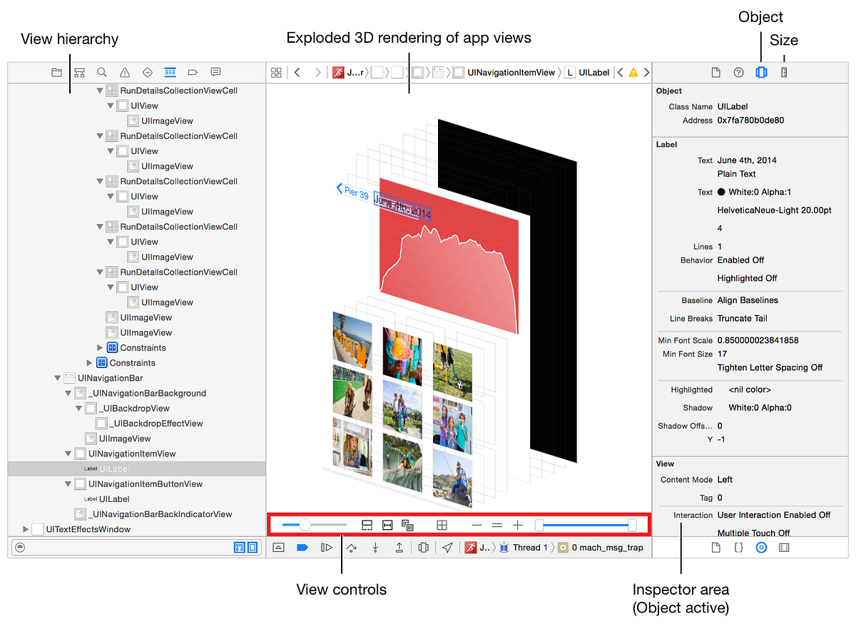 Inspecting and Changing Visual Elements With LLDB and View Debugger | by Gabriel Sória | The ...