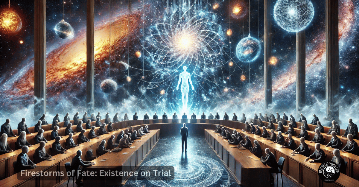 Firestorms of Fate: Existence on Trial | by Atmo Advait (pen name ...