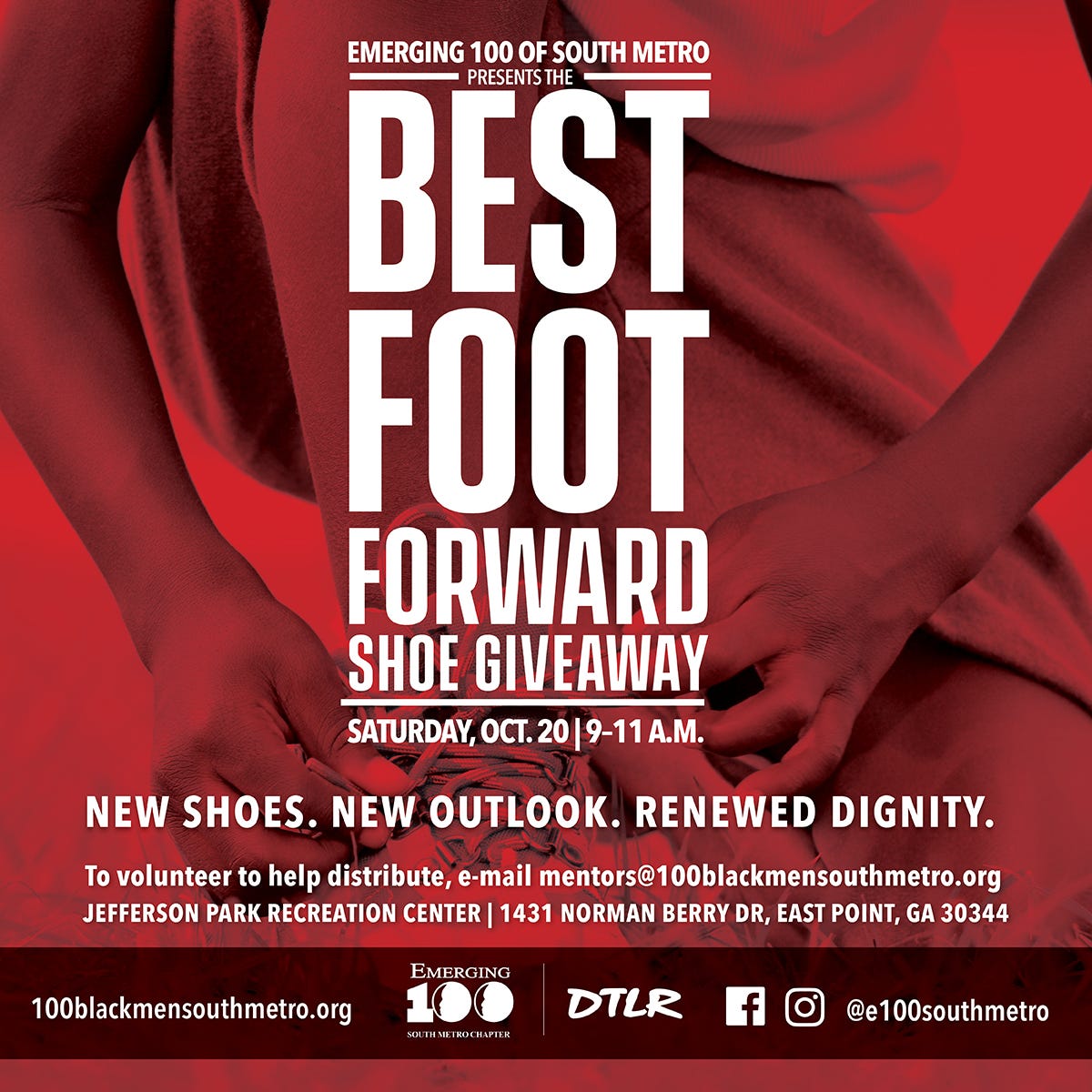 EMERGING 100 of SOUTH METRO HOST BEST FOOT FORWARD SHOE GIVEAWAY | by ...