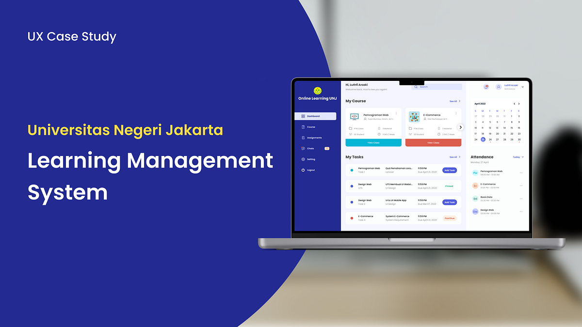 Learning Management System UNJ Improvement — UX Case Study | by Luthfi ...