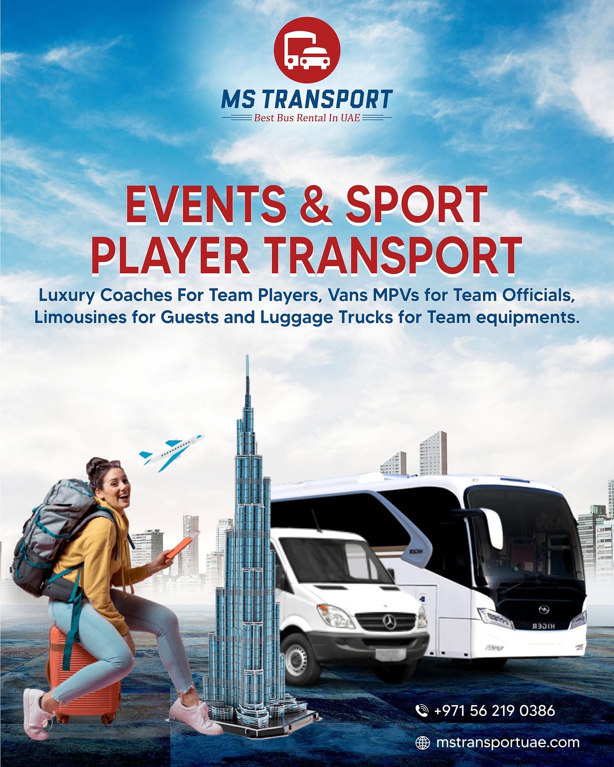 Best Bus Rental Dubai | Transport and Tours | MS Transports | by Ms ...
