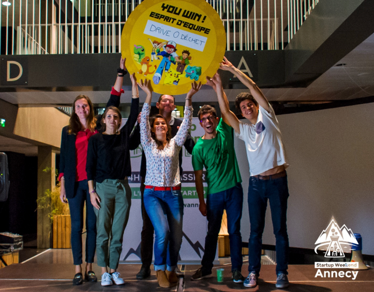 DRIVE ZERO DECHET, retour expérience du Startup WE Annecy 2019 ...