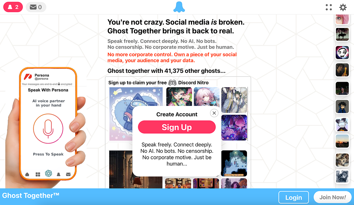 Why Ghost Together Is The Social App of 2026 (You want to be on early ...