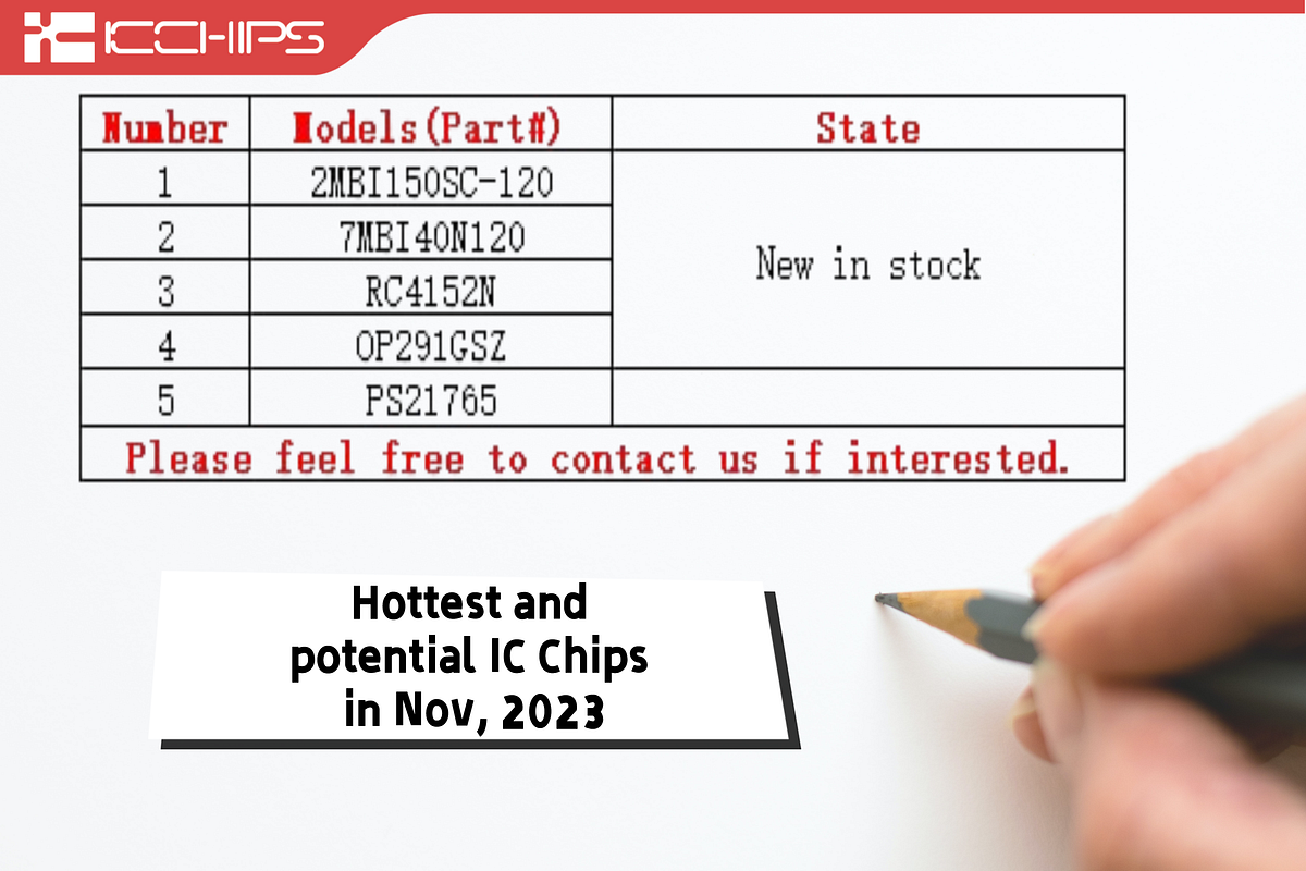 The hottest and potential IC Chips in Nov, 2023. - ICCHIPS - Medium