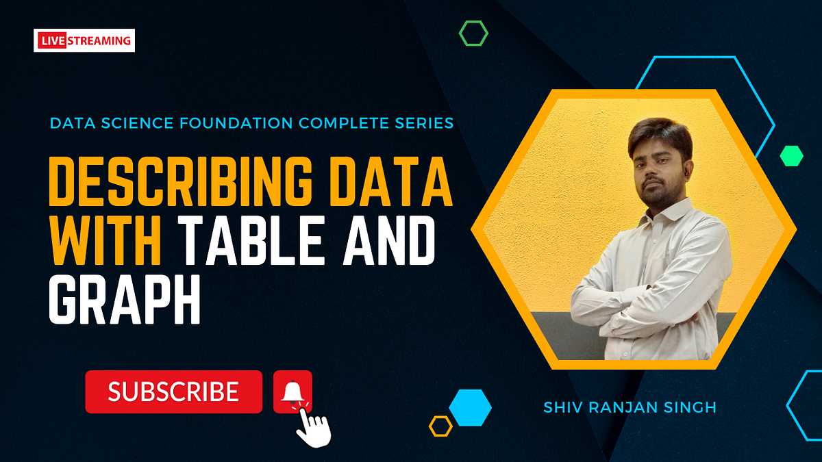 Describing Data with Table and Graph | by DS Shiva | Medium