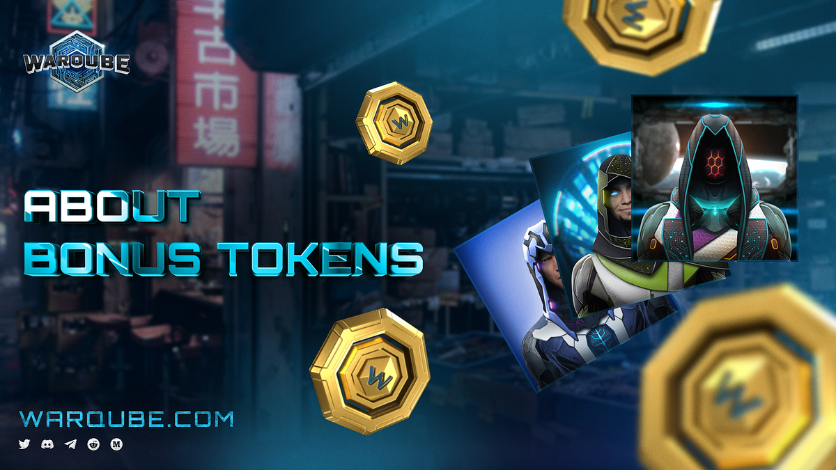 📢 Exclusive Bonus Tokens for WarQube Community!📢 | by WarQube | Medium