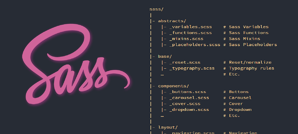 Sass-7–1-pattern. Sass 7–1 pattern a télécharger pour ses… | by Gaëtan ...