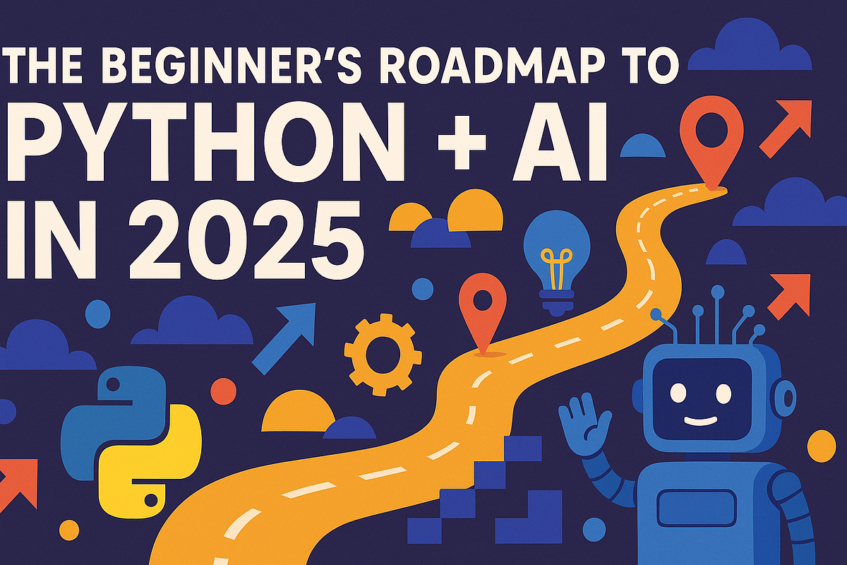🧭 The Beginner’s Roadmap to Python + AI in 2025 | by Nikulsinh Rajput | Jul, 2025 | Medium