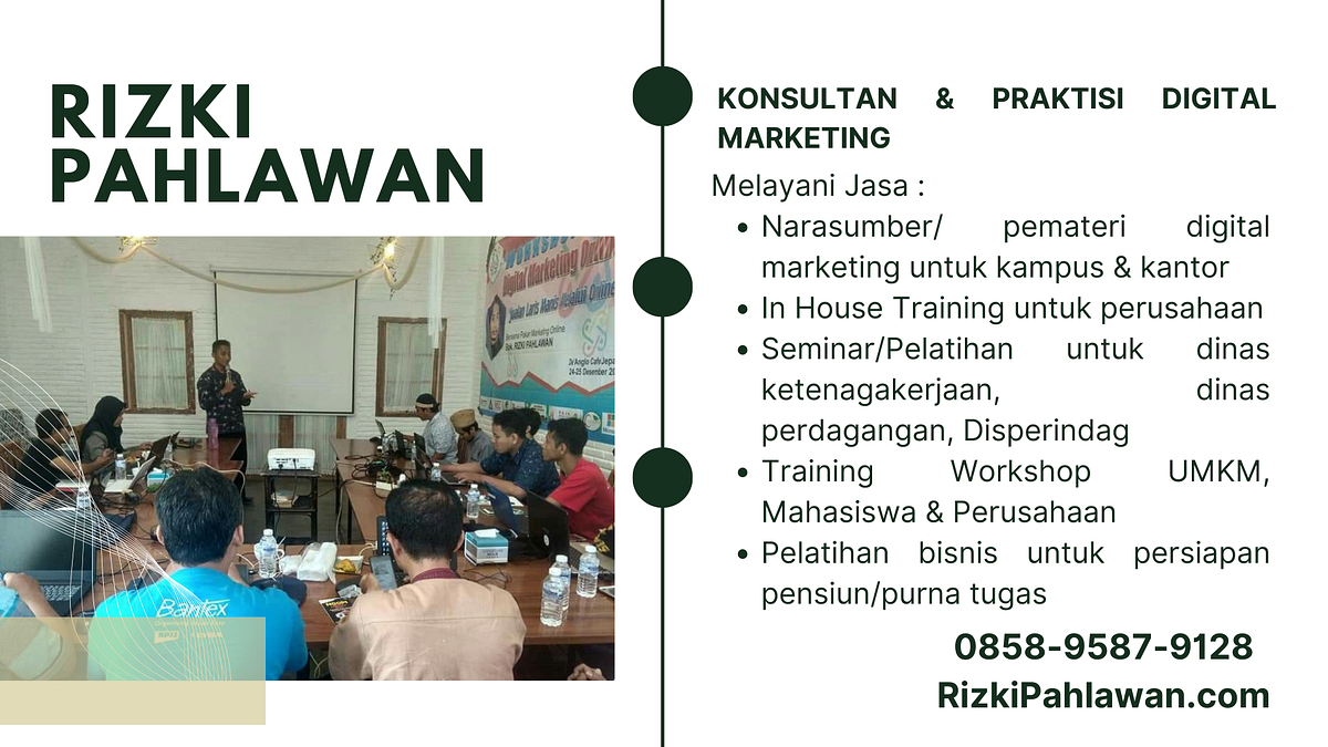 0858–9587–9128 Trainer Narasumber Bisnis Marketing Makassar STAI Al-Azhar | by Konsultan Digital ...
