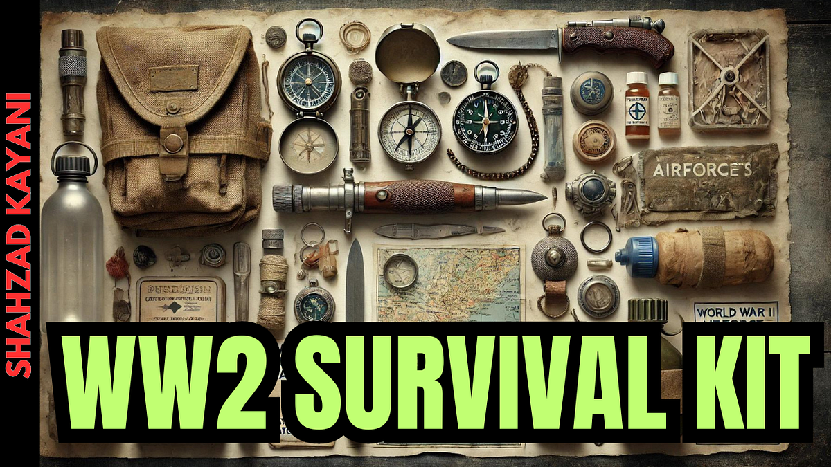 WW2 Aiforce Pilot Survival Kit — Shahzad Kayani | by Shahzad Kayani ...