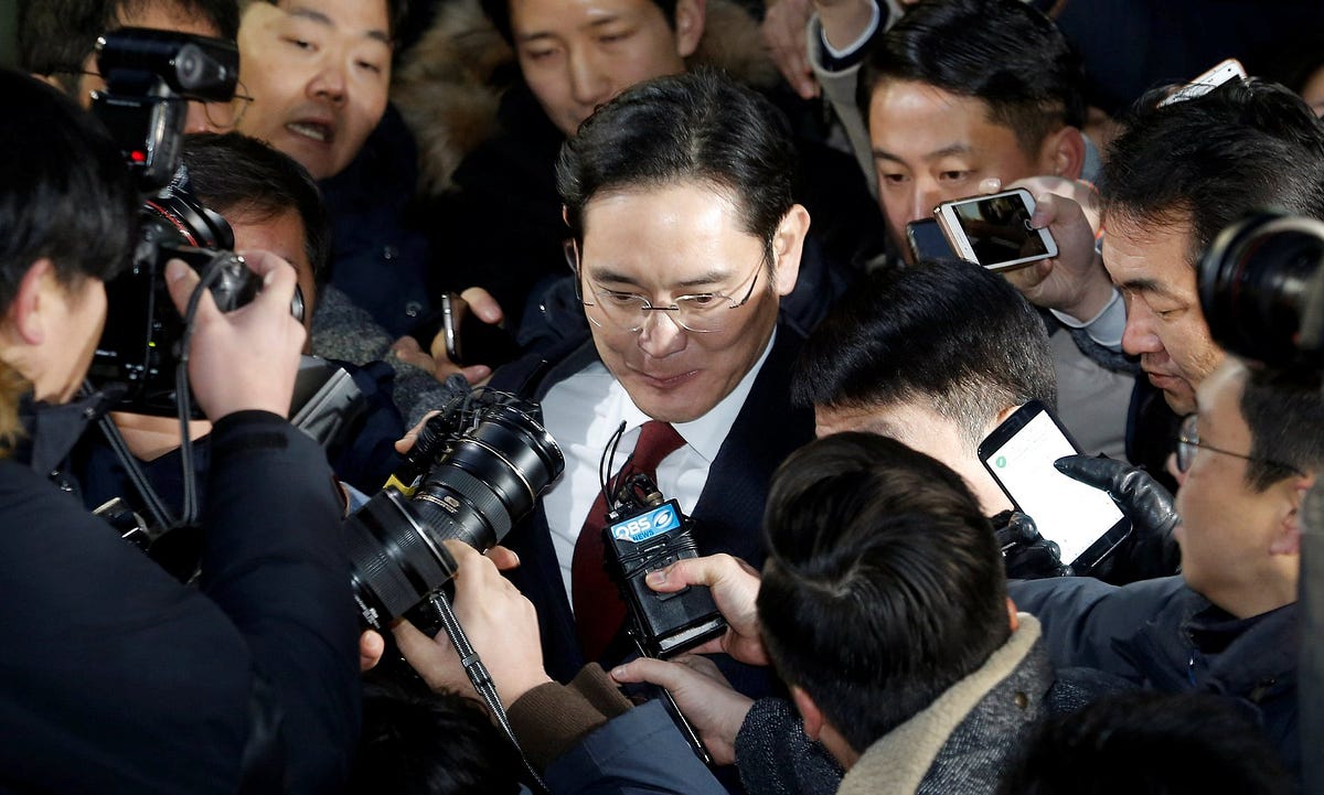 Samsung chief faces arrest as South Korea corruption scandal grows | by Jaymin Shah | Medium