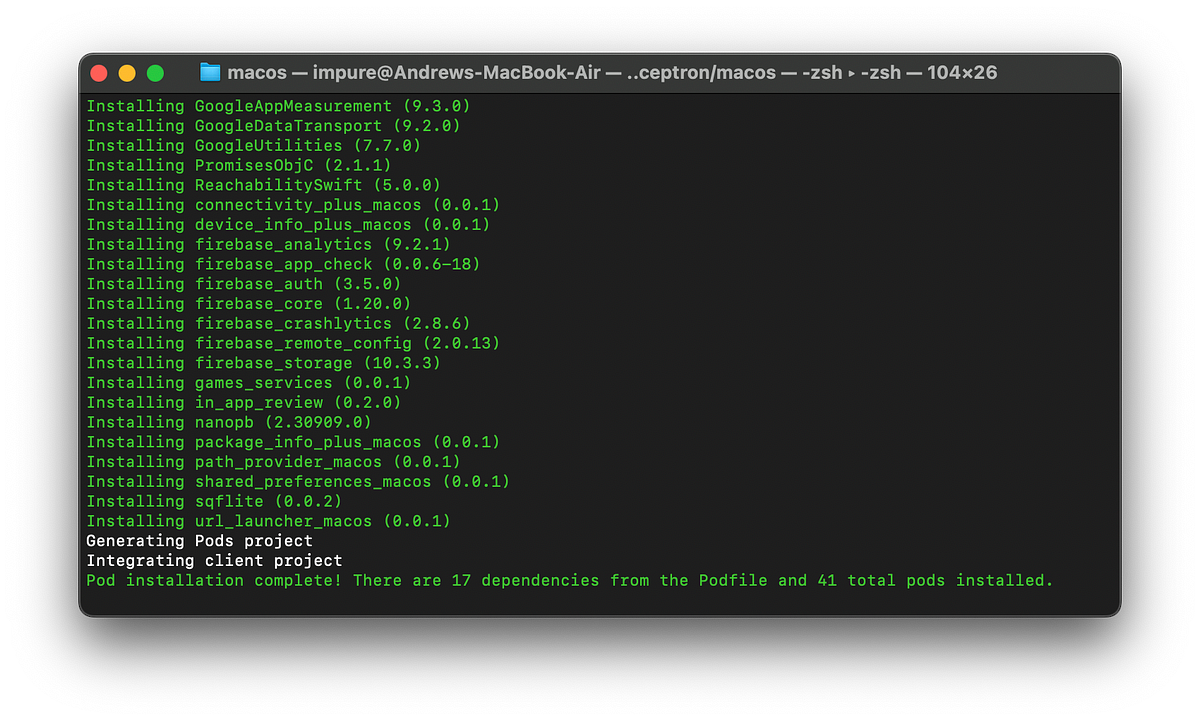 Dear Firebase, Please Stop Breaking CocoaPods | by Andrew Zuo | Lost, But Coding | Medium