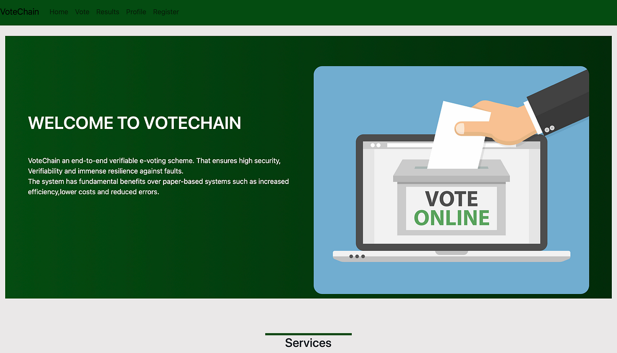 A Robust Voting Platform. VoteChain is an online, blockchain… | by ...