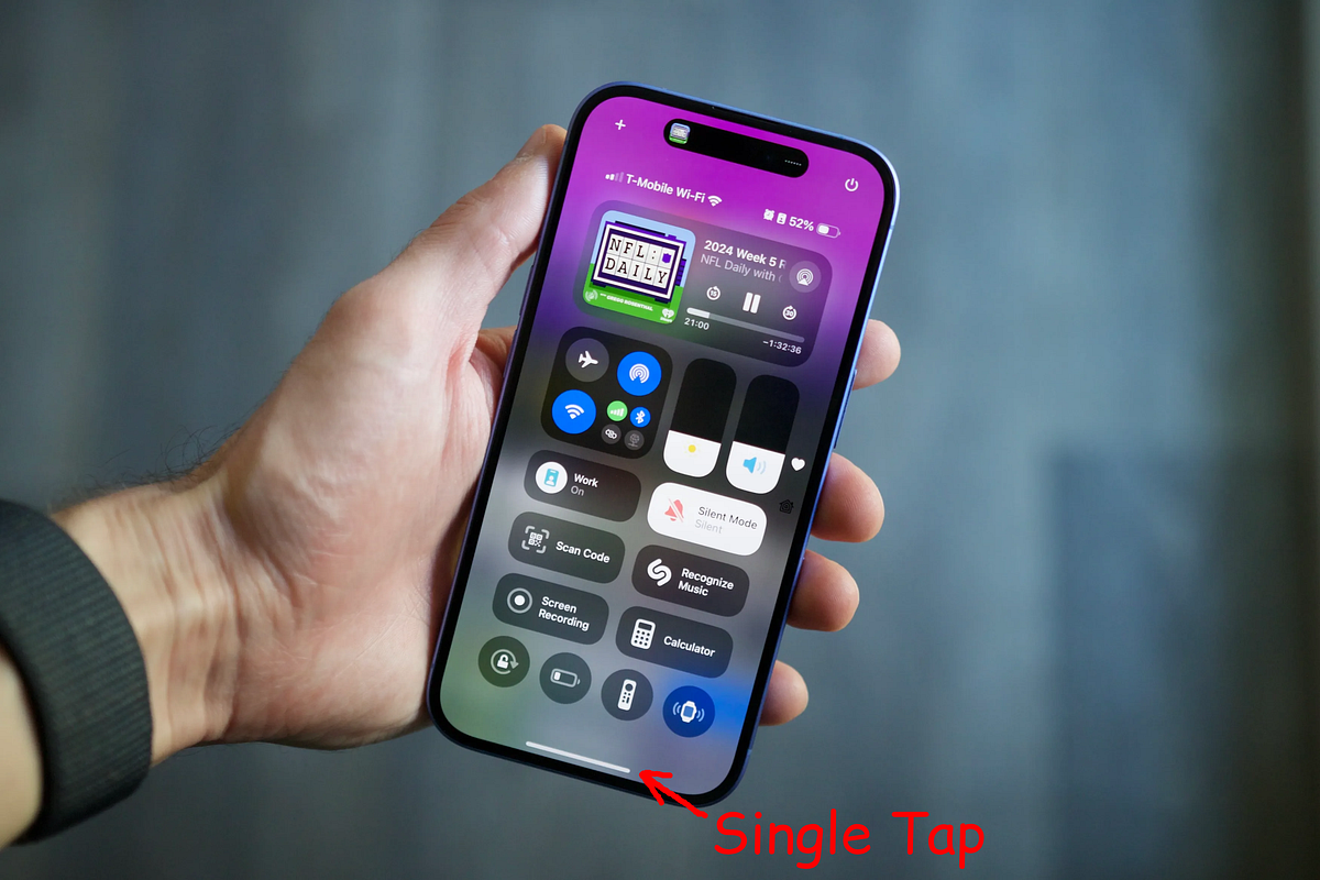 iOS Control Center’s Awful Swipe Design (Rant) | by Hopeful Mind | Medium