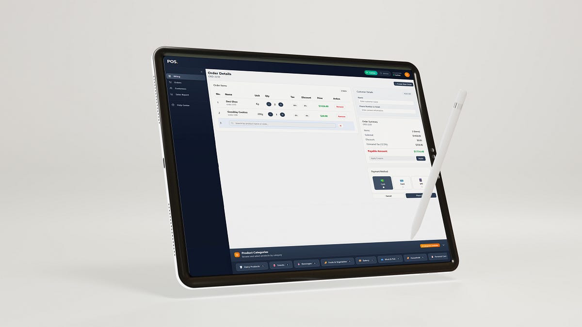 🖥️ Case Study: Designing a POS System for Supermarkets Using AI | by ...