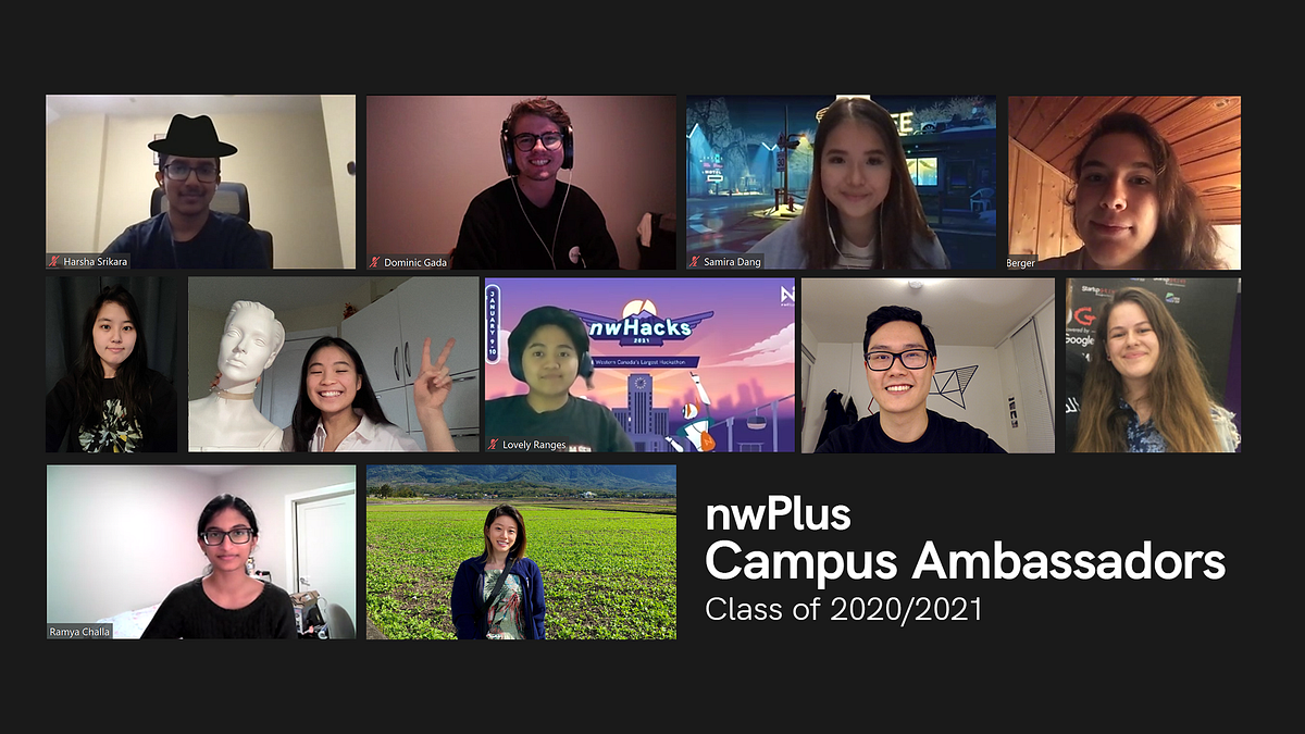 Our Campus Ambassador Program. The people representing nwPlus at… | by ...