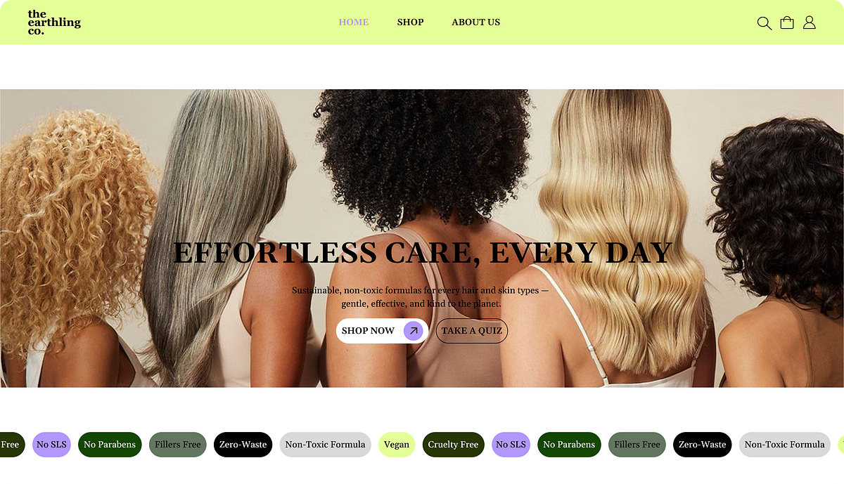The Earthling Co. Website Redesign (UI/UX Case Study) | by Vaishnavi ...