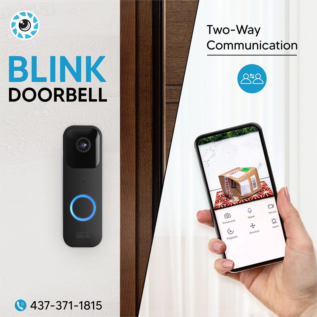 Instant Awareness, Anywhere: Blink Camera Doorbell Integration | SS Solutions | by SS Solution ...