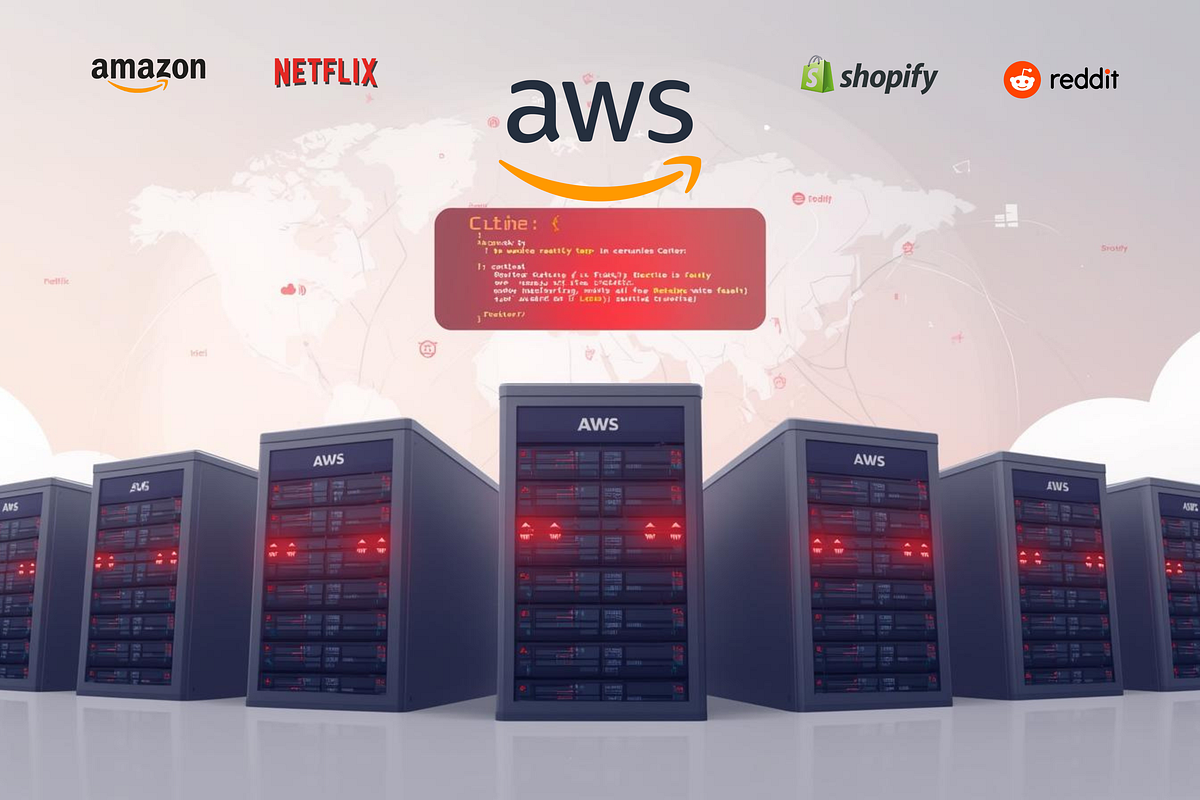 AWS Outage Explained: How One Line of Code Broke Half the Internet | by ...