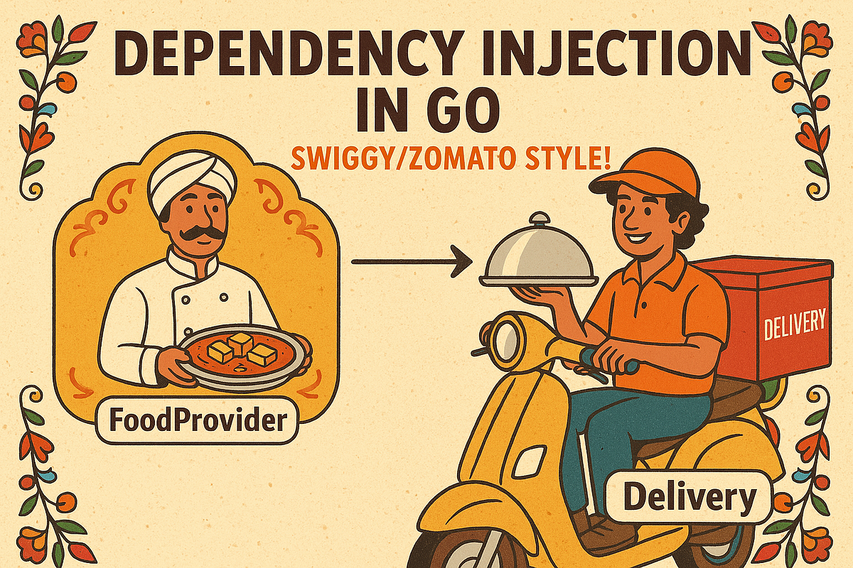 🍽️ Dependency Injection in Go: Swiggy/Zomato Style | by Kushal Ausula ...