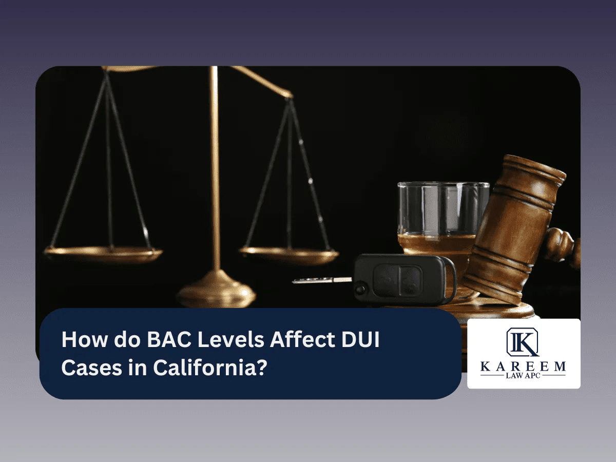 How do BAC Levels Affect DUI Cases in California? | by Kareemlaw | Dec ...