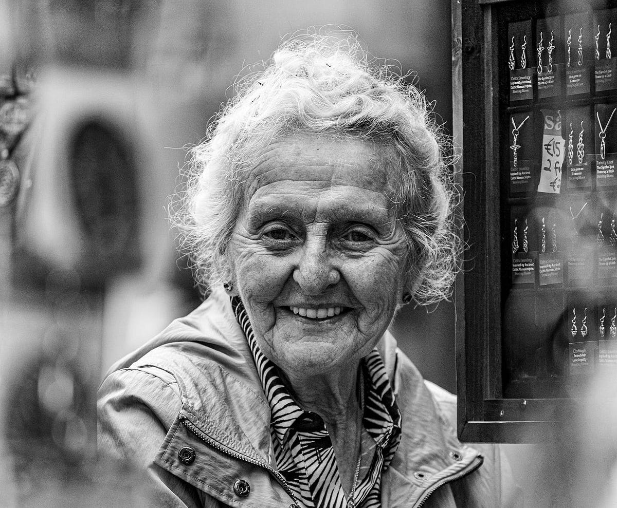 The Woman with Wisdom. Learning from those older than… | by Henrykrauss ...