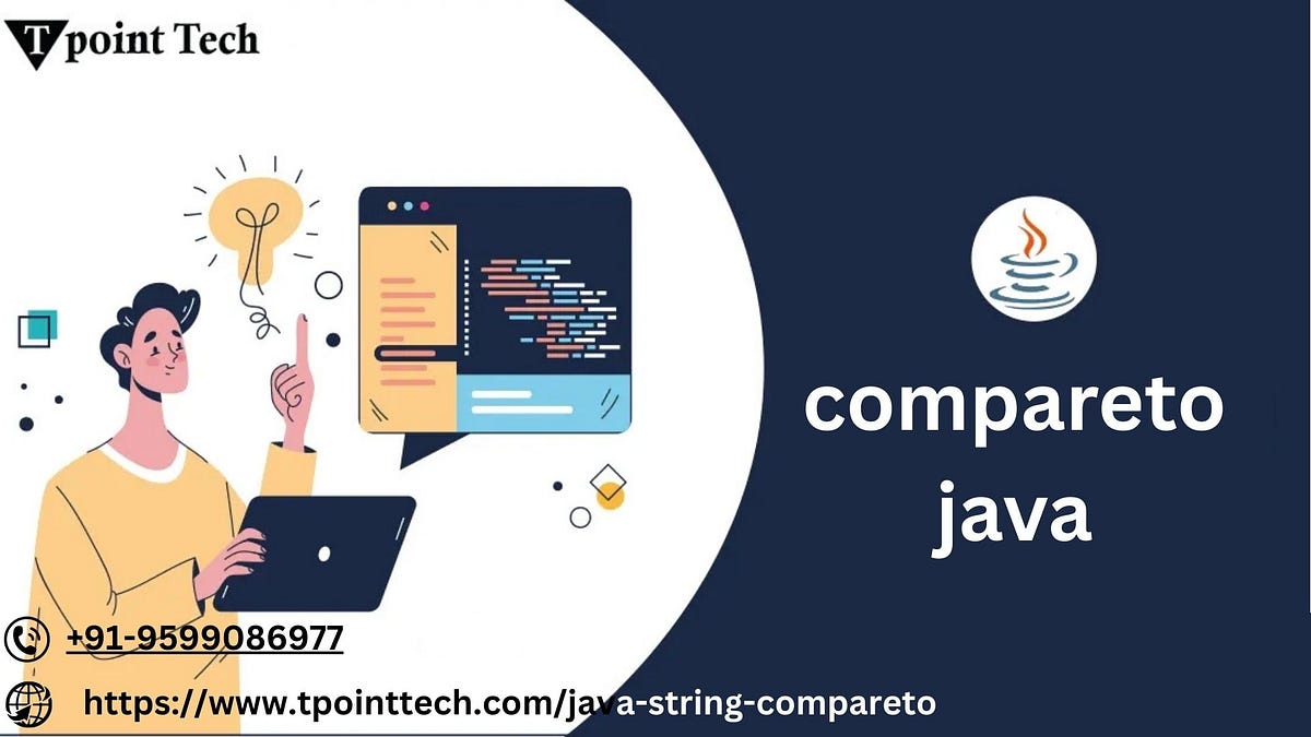 How To Use Compareto In Java For String And Object Comparison By