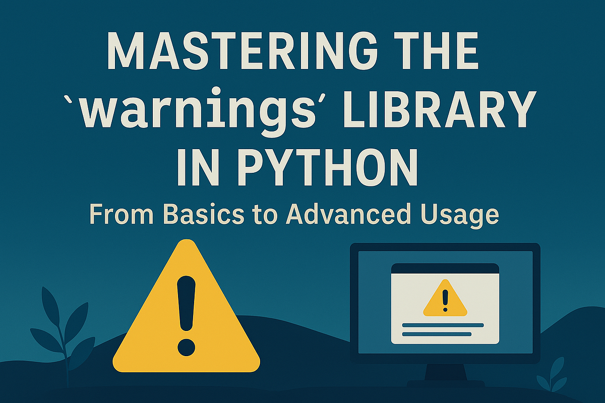 Mastering the warnings Library in Python: From Basics to Advanced Usage ...