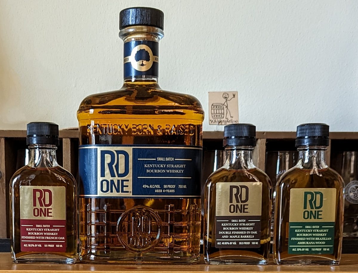 RD1 Spirits: Flagship, French Oak, Double Finish, and Amburana Finish ...