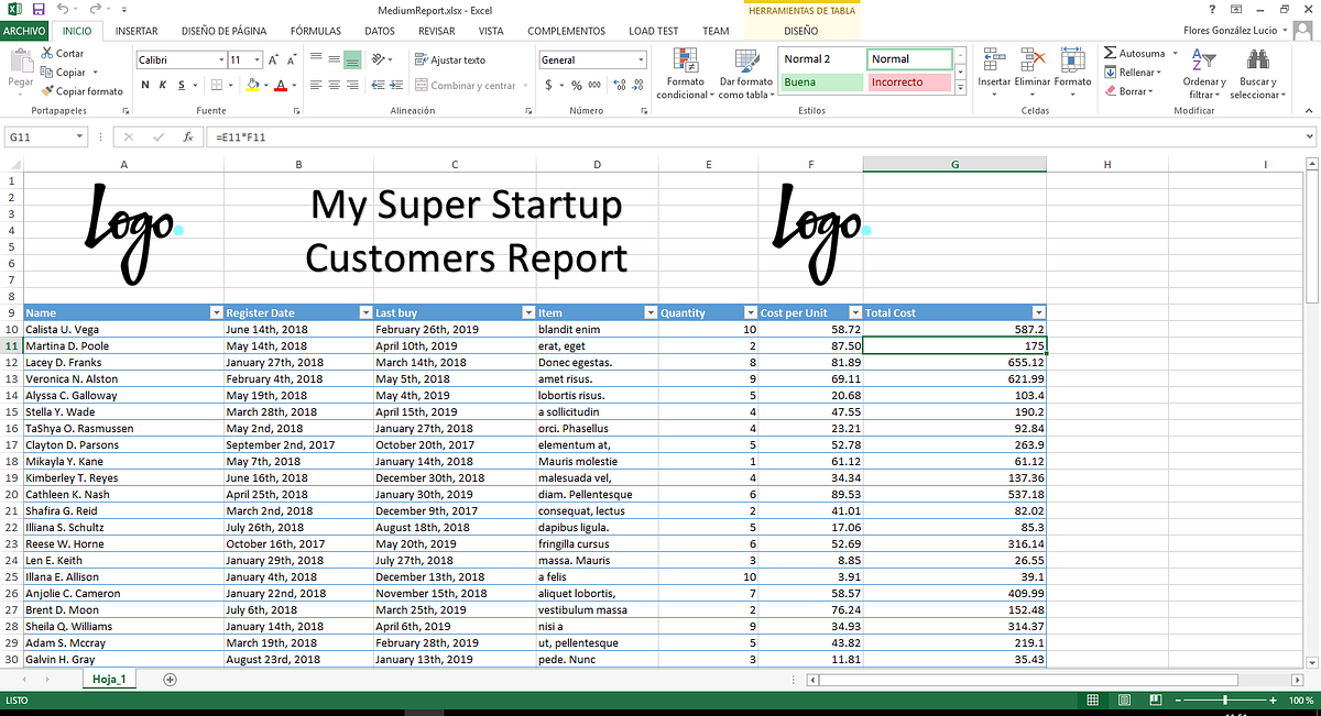 Simple Excel file with DocumentFormat.OpenXml | by Lucio Flores | Medium