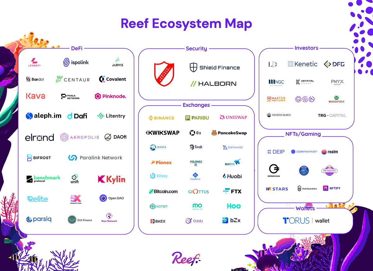 Introducing the Reef Ecosystem Map — July 2021 | by Derek E. Silva ...