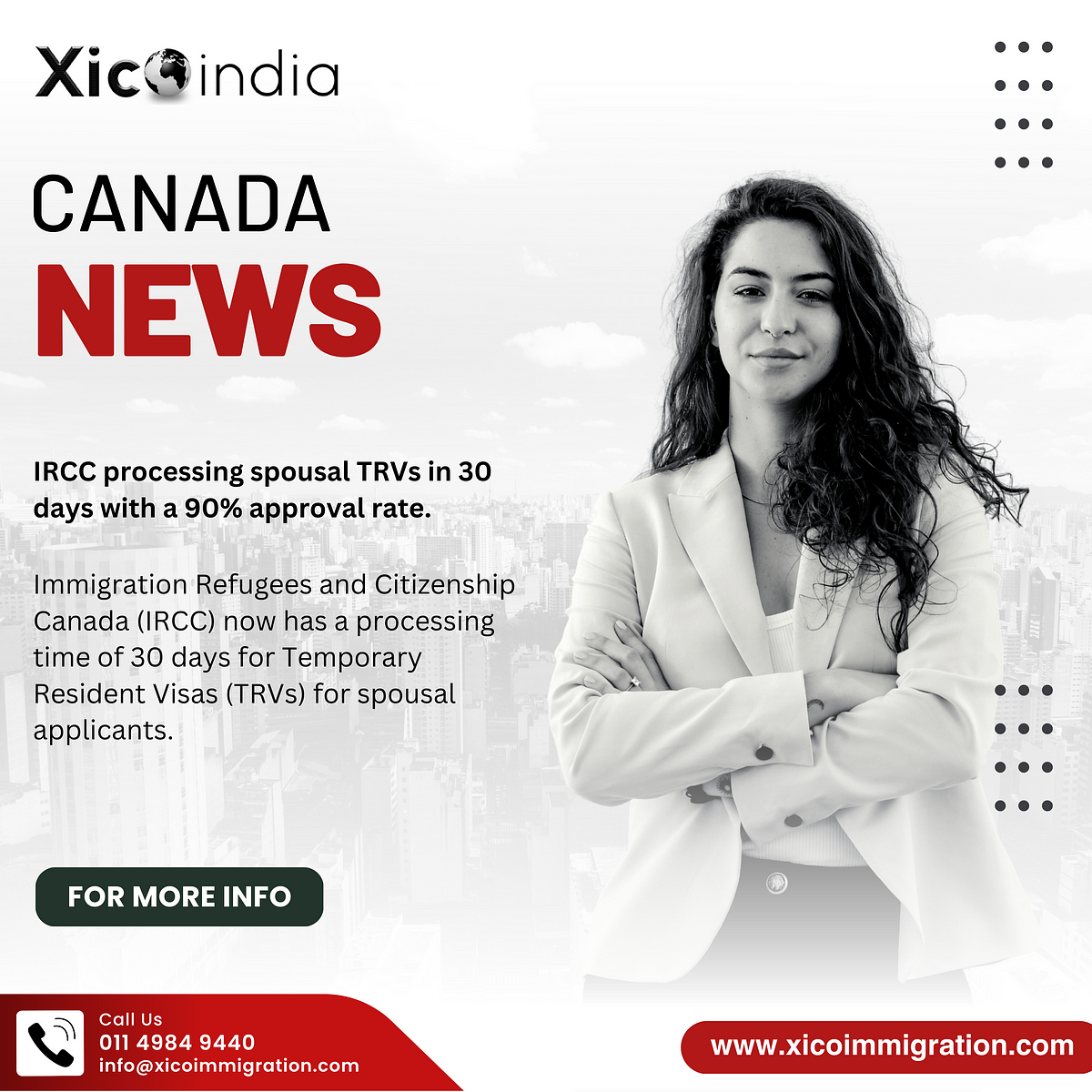 IRCC processing spousal TRVs in 30 days with a 90% approval rate ... IRCC processing spousal TRVs in 30 days with a 90% approval rate ...