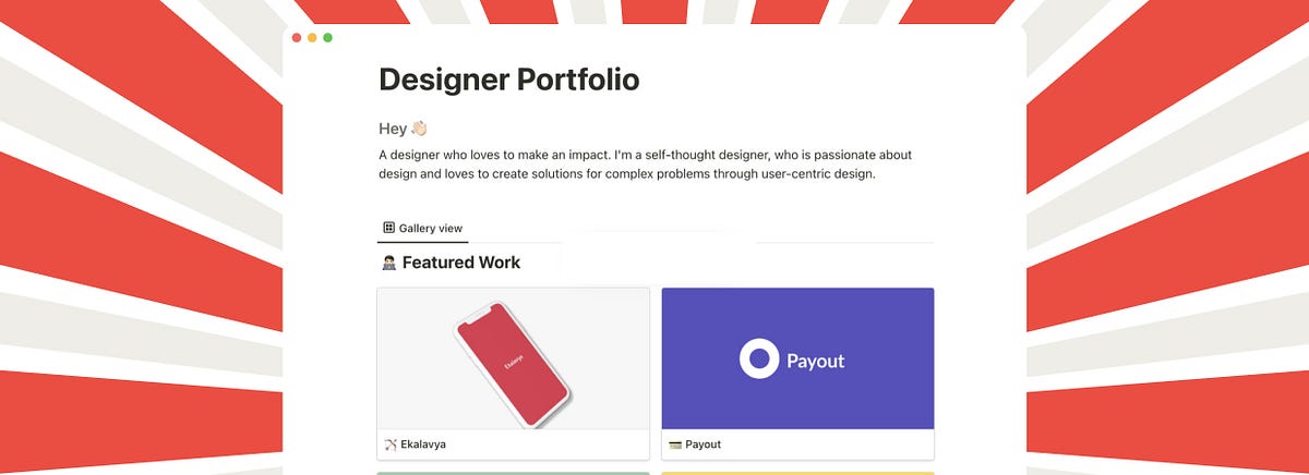 Create a Portfolio Website with Notion in 10 Seconds | Bootcamp