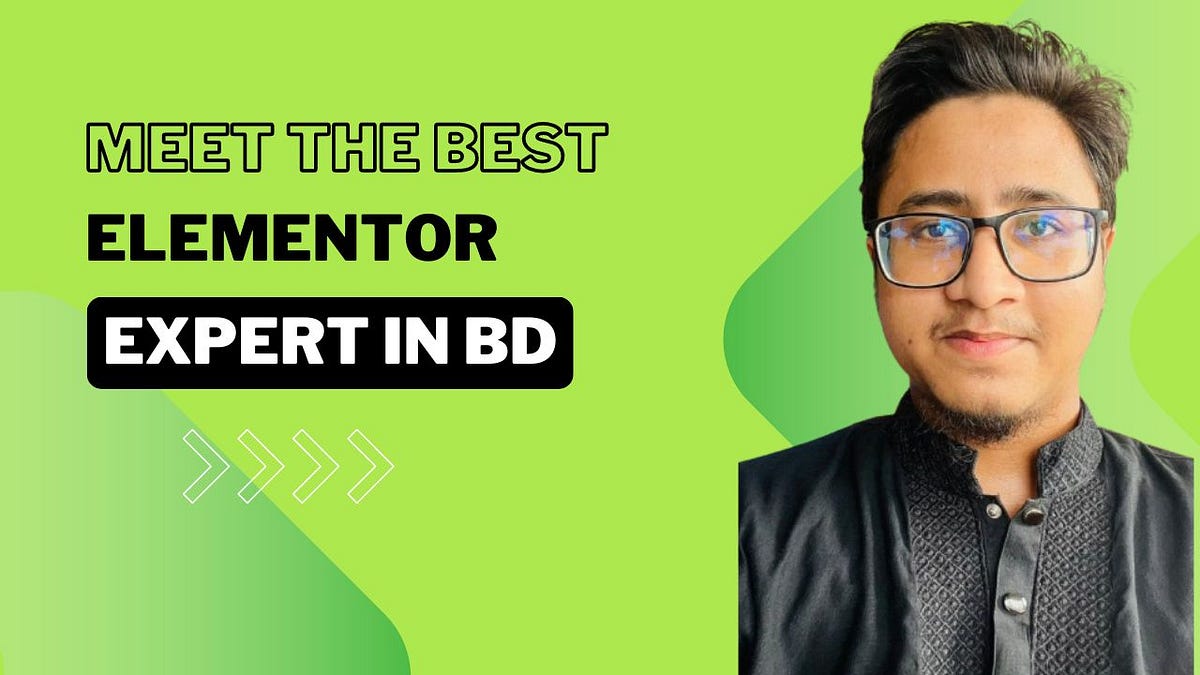 Meet an Elementor Expert. What is Elementor? | by MH Nayem | Oct, 2024 | Medium