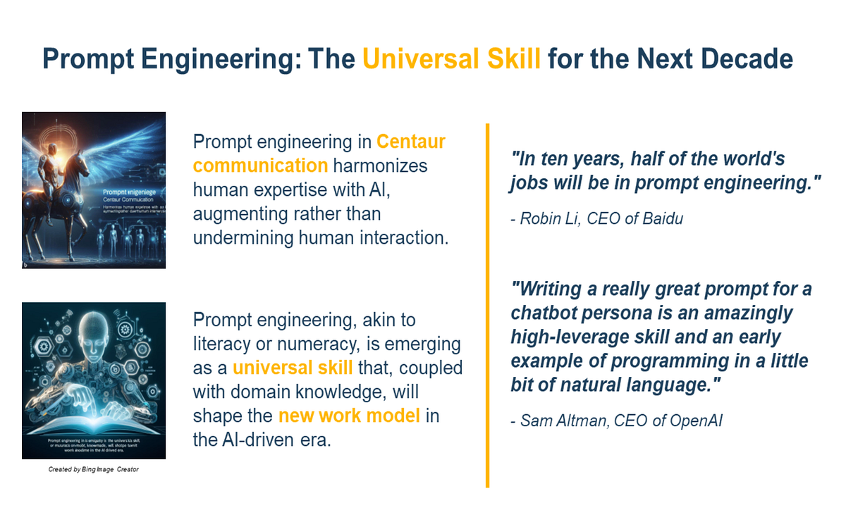Ai Prompting The Universal Skill For The Next Gen Workforce By Yi Zhou Agentic Ai And Genai