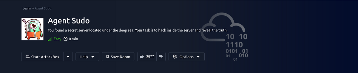 Agent Sudo Tryhackme Walkthrough By Ekenedilinna Anozie Jun 2024 Medium